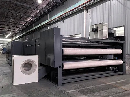 Double Belt Fabric Oven Cooling Zone Thermal Bonding Oven For Padding ...